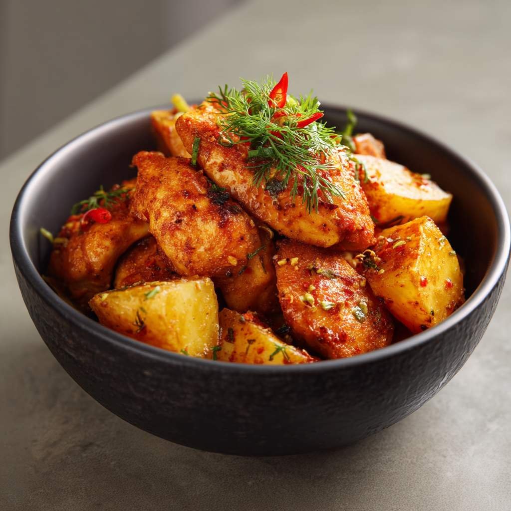 Chicken and Potato Bowl Recipe (Healthy & Filling Dinner)